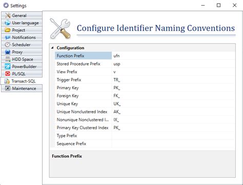 check sql server transact sql t sql naming conventions