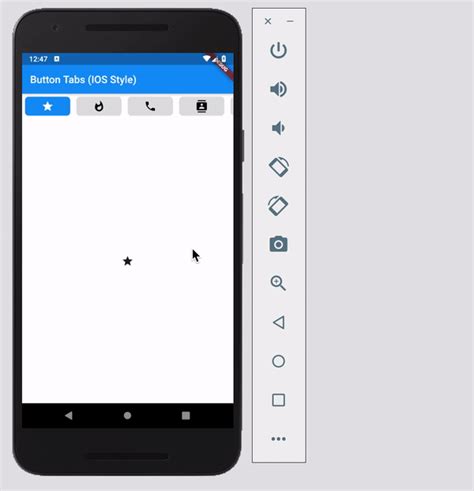 flutter tabbar with buttons as tabs by afonso raposo better