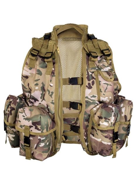 Highlander Cadet Tactical Assault Vest Hmtc Camo Waistcoat Army Style