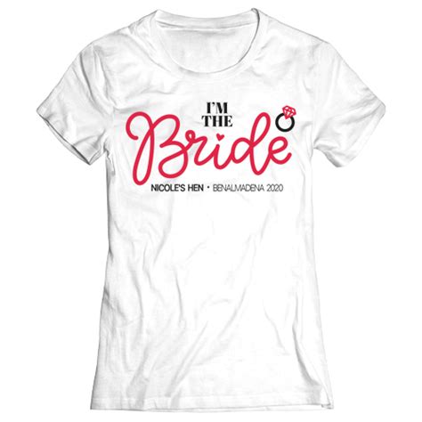Personalised Hen Night T Shirts 50 Designs From £7 99 Printed In