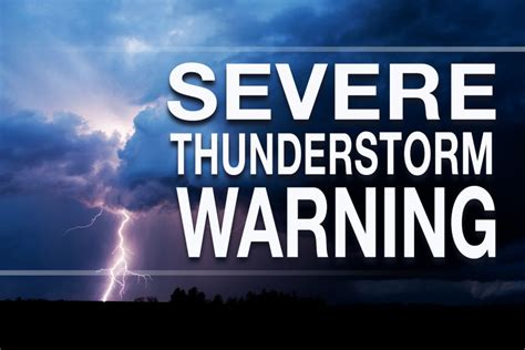 Severe Thunderstorm Warning Symbol Awc Graphical Forecasts For