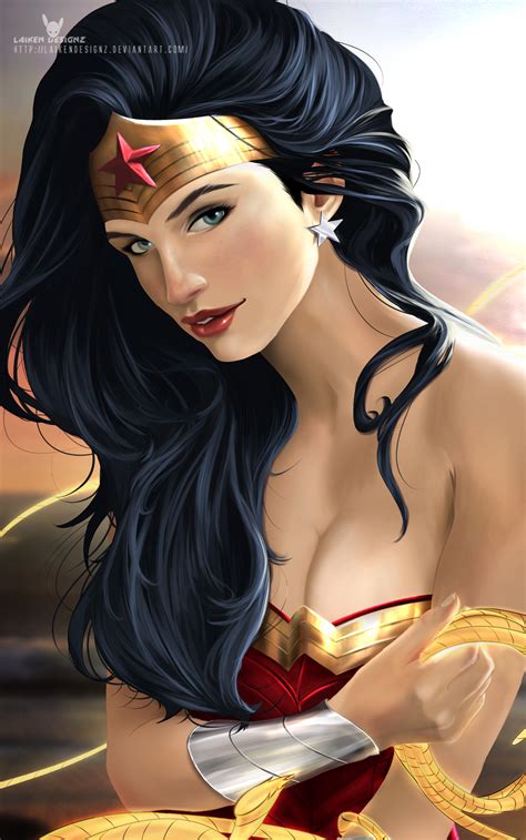 Wonder Woman Princess Diana By Laikendesignz On Deviantart