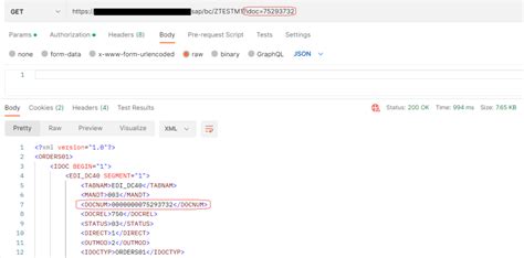 expose service api from sap xml response sapcodes