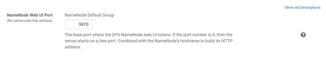 hadoop can not connect to webhdfs by port 14000 in cloudera manager
