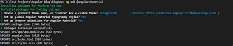 how to add material in angular project aspmantra asp