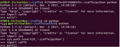 python 2 7 caffe framework importing error stack overflow