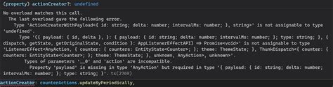 startapplistening typing breaks down with typescript 4 6 · issue 2105