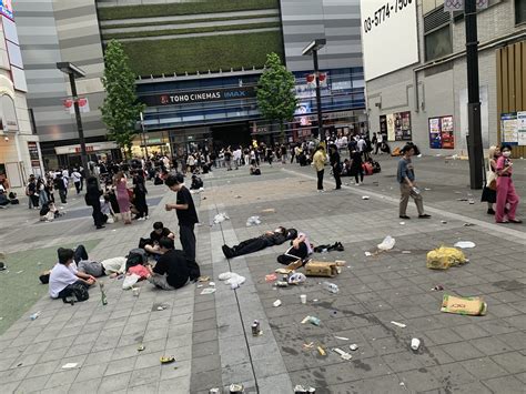 【画像】今朝の歌舞伎町の様子がこちら いつの間にかヤベー国になってた… ヤバイ！ニュース ・∀・