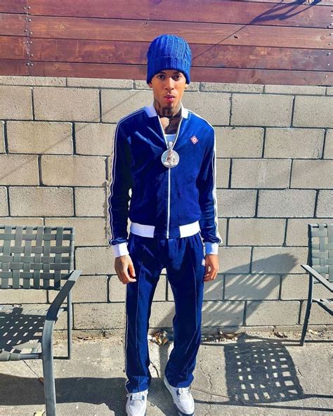 Nle Choppa Outfit From December 12 2022 Whats On The Star