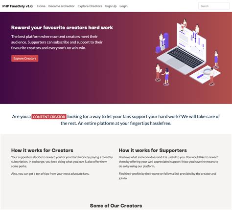 onlyfans and patreon clone script posted by crivion hotscripts social