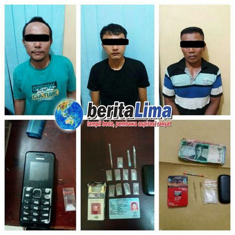 Keberhasilan Sat Res Narkoba Polres Labuhanbatu Tangkap Tiga Pengedar