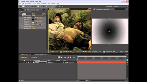 after effects depth of field youtube