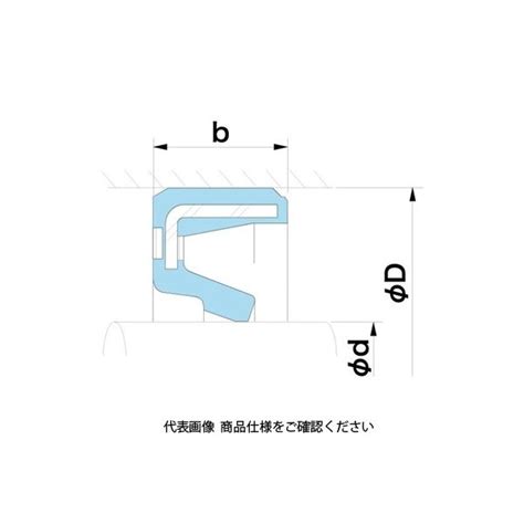【アスクル】nok（エヌオーケー） オイルシール Vc Vc17355 1セット（20個）（直送品） 通販 Askul（公式）