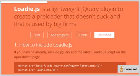 5 top jquery preloader plugins free and paid formget