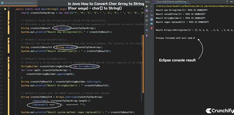 in java how to convert char array to string four ways char[] to
