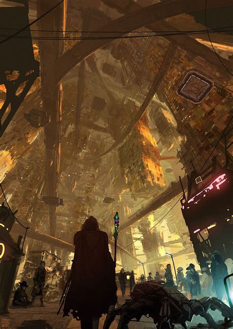 Share Via Artstation Ios App Artstation © 2015 Sci Fi Landscape