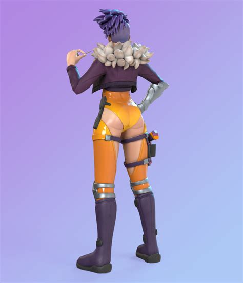 Stylized Cyberpunk Girl Domestika