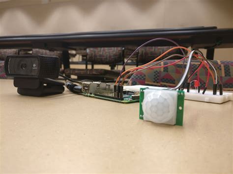 the raspberry pi security system devpost