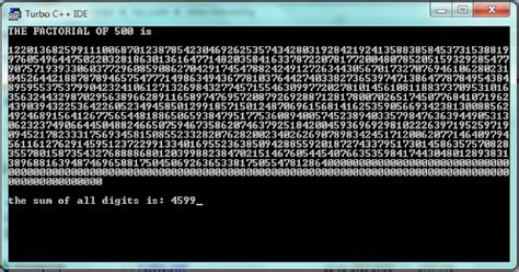 coding club calculate factorial of very big numbers