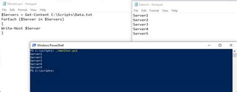 how to monitor servers with powershell