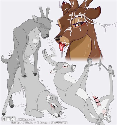 Rule 34 Antlers Balls Bambi Film Bodily Fluids Bondage Bondage