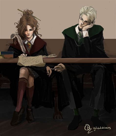 My Dramione Place — Gildedshivers {clandestine Note Passing In