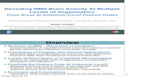 Pdf Decoding Fmri Brain Activity At Multiple Levels Of Helper Ipam