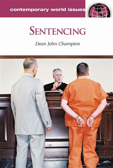Sentencing A Reference Handbook • Abc Clio