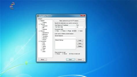 putty connect linux server from windows youtube
