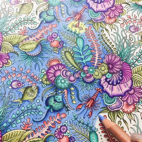 Adult Coloring Coloring Books Lost Ocean Johanna Basford Coloring
