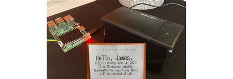 using a thermal printer on your raspberry pi piday raspberrypi