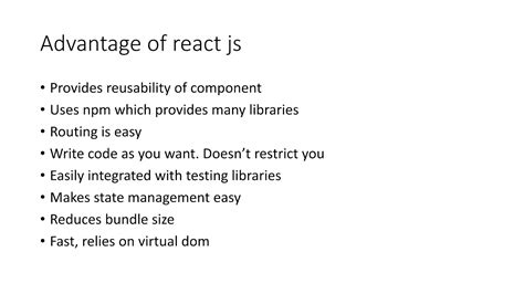 what is react reactjs and why to use youtube