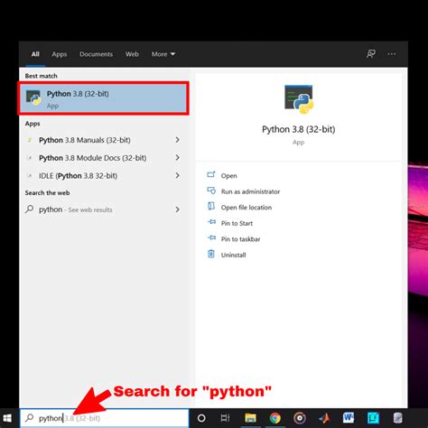 how to set up command prompt for python in windows10