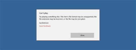 how to fix error 0xc00d36c4 in windows 10 windowschimp