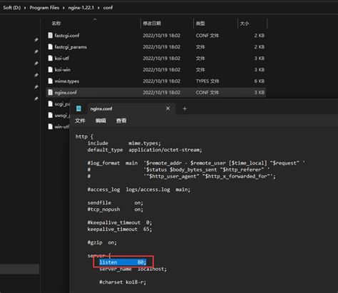 windows 下nginx 的安装与配置 lanwah 博客园