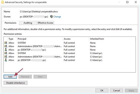 word cannot open the document user does not have access privileges