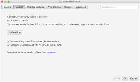 how to update java on mac os in 2020