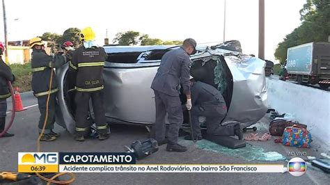 Capotagem De Carro Deixa Feridos Em Belo Horizonte Minas Gerais G1