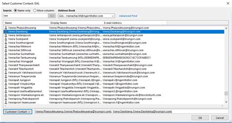 outlook how to use select names dialog with vba for send
