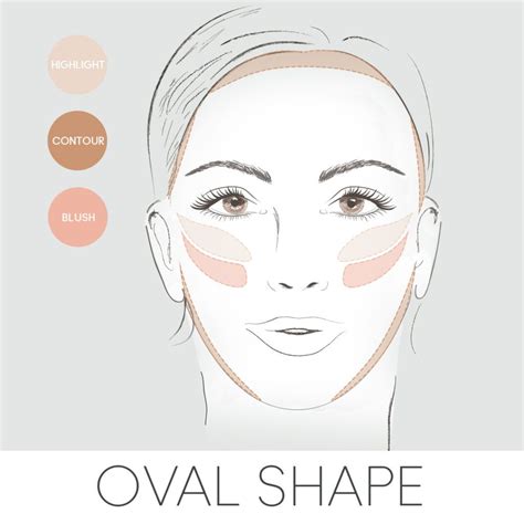 How To Contour And Highlight For Your Face Shape Diamond Face Shape