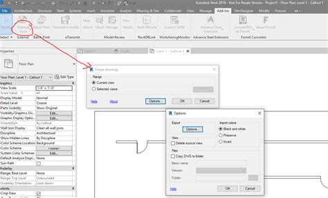 solved revit 2018 extensions freeze drawings autodesk community