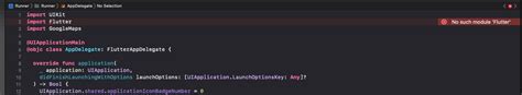 ios no such module flutter stack overflow