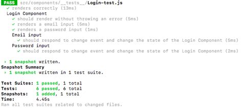 snapshot testing react components with jest hackernoon