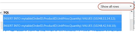 convert excel to sql