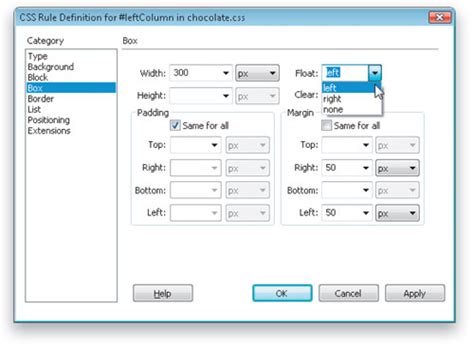 update your html tables to css in dreamweaver layers magazine