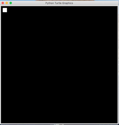python turtle unexpected screen margin stack overflow