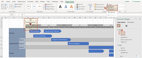 excel roadmap tutorial free template export to powerpoint