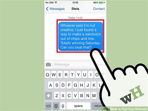 How To Text Your Girlfriend 15 Steps With Pictures Wikihow