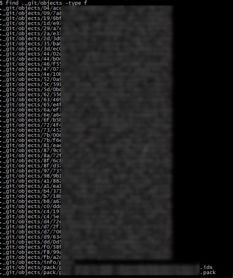 git object database seems to be missing blob objects errorsfixing