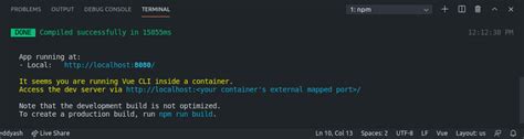 github codespaces beta setting up things gspace